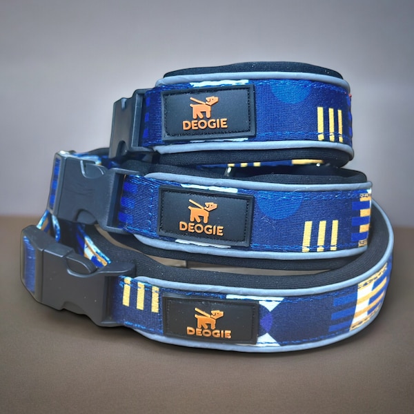 Navy Blue Dog Collar - Etsy