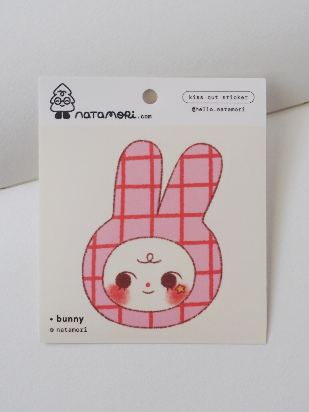 Bunny • Single Kiss Cut Vinyl Sticker - Etsy
