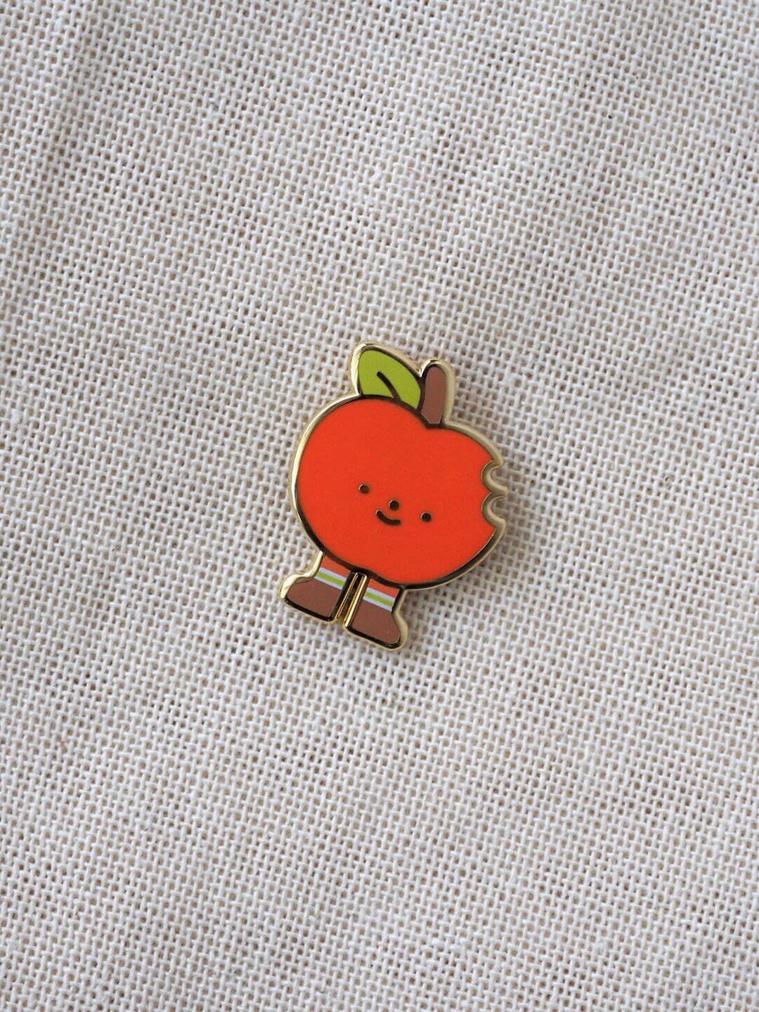 Apple • Enamel Pin - Etsy