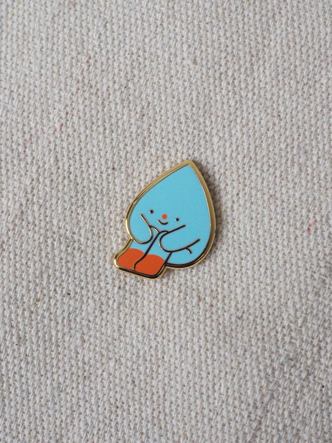 Water Drop • Enamel Pin - Etsy