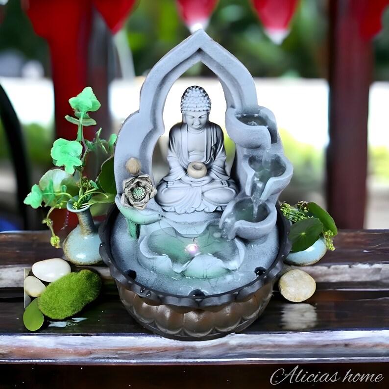 Home Made, Indoor Air Humidifier, Waterfall Fountain,tabletop ...