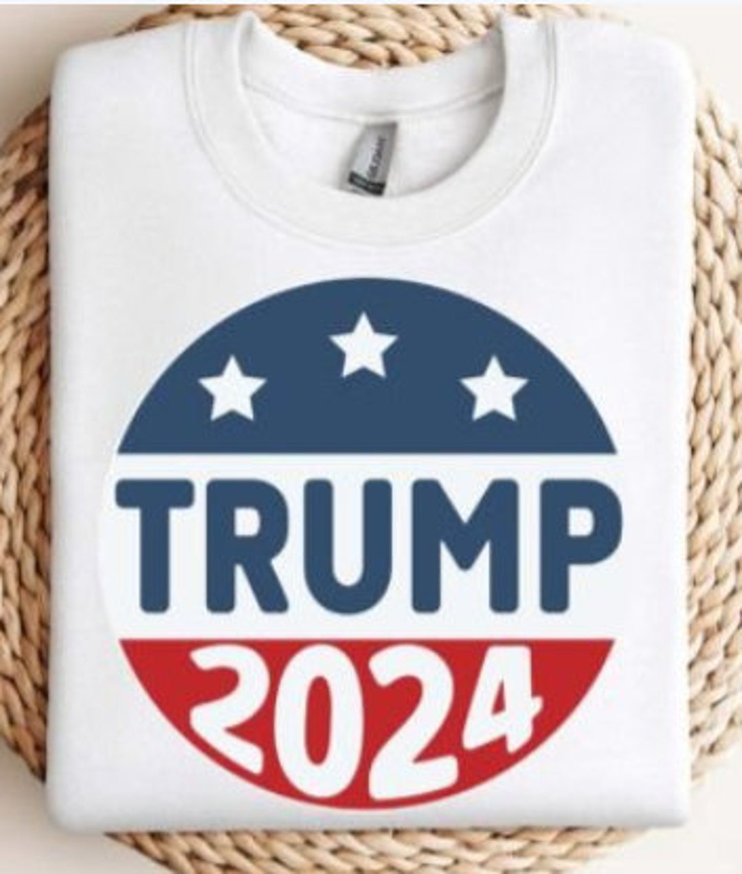 Trump 2024 | Trump Round Sign | Digital Download | PNG | SVG - Etsy