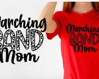 Band Mom | Digital Download | PNG | SVG - Etsy