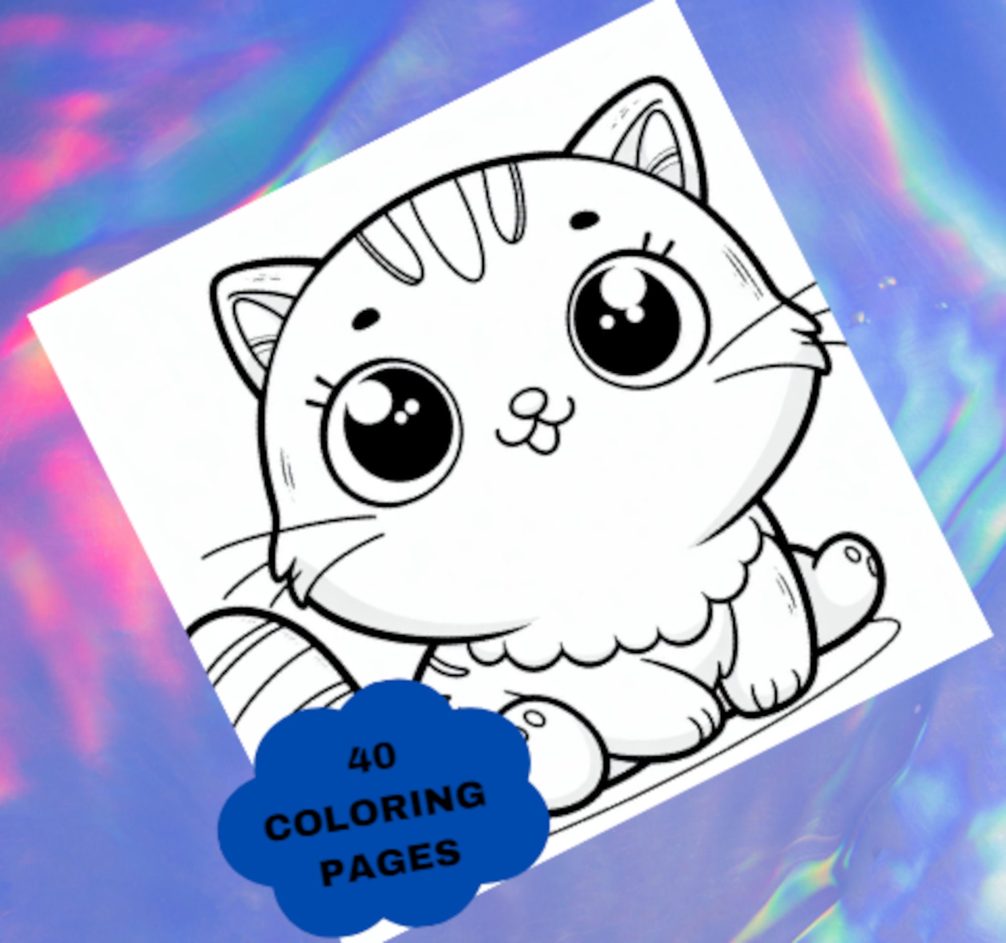 Cartoon Cat Adventures, Cat Coloring Book, Cute Cats, Printable Pdf ...