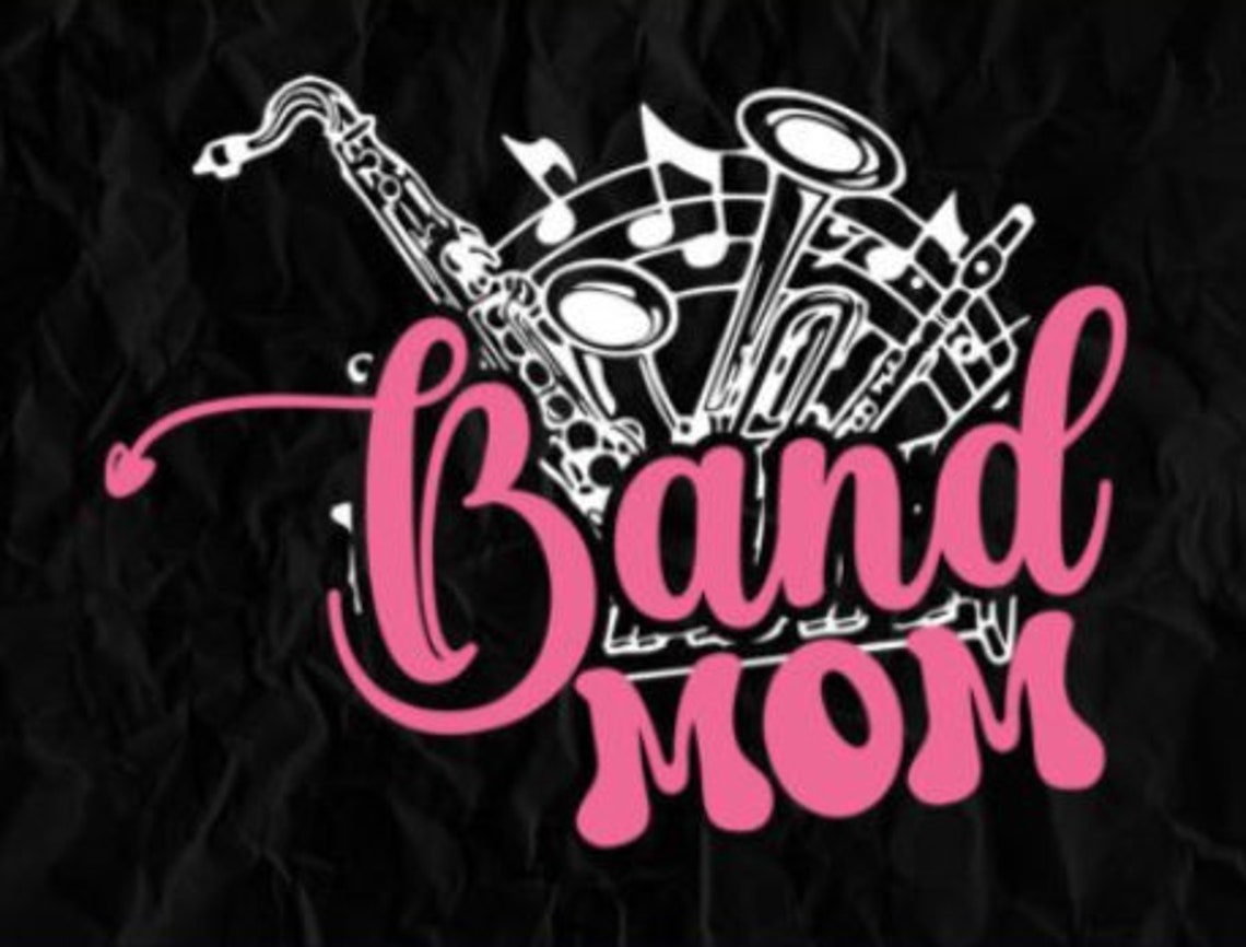 Band Mom | Digital Download | PNG | SVG - Etsy