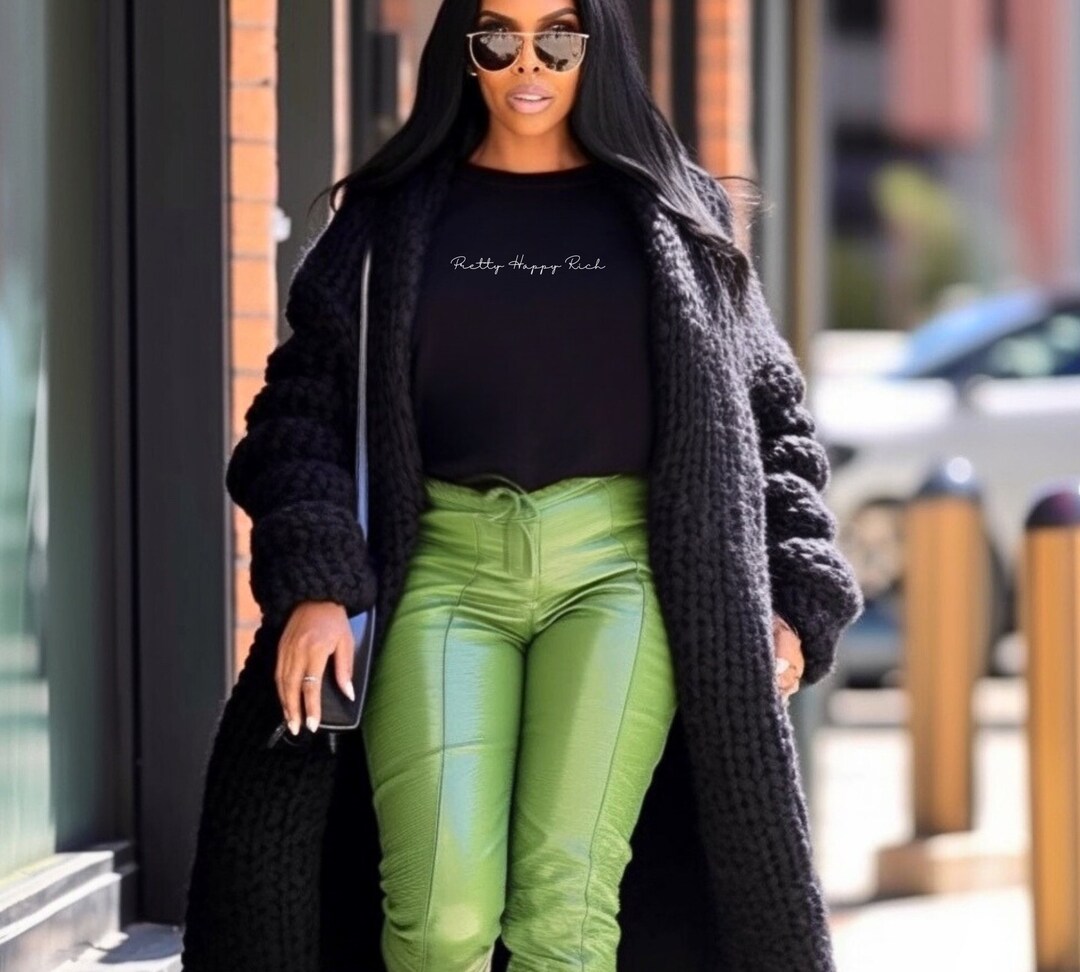 Dark PRETT HAPPY RICH Unisex Jersey Short Sleeve Tee - Etsy