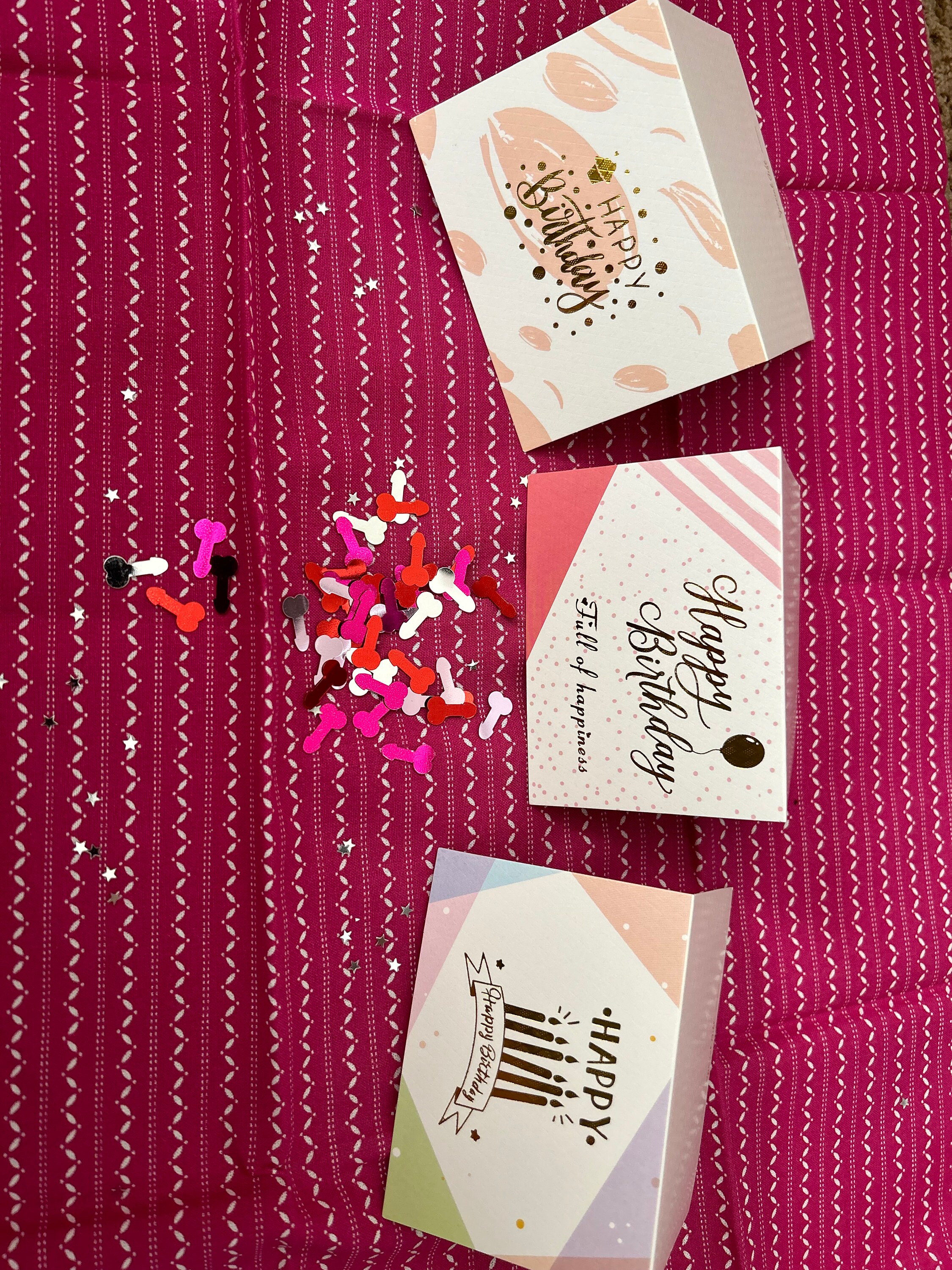 Glitter Bomb Cards Joke Prank Birthday Card. - Etsy