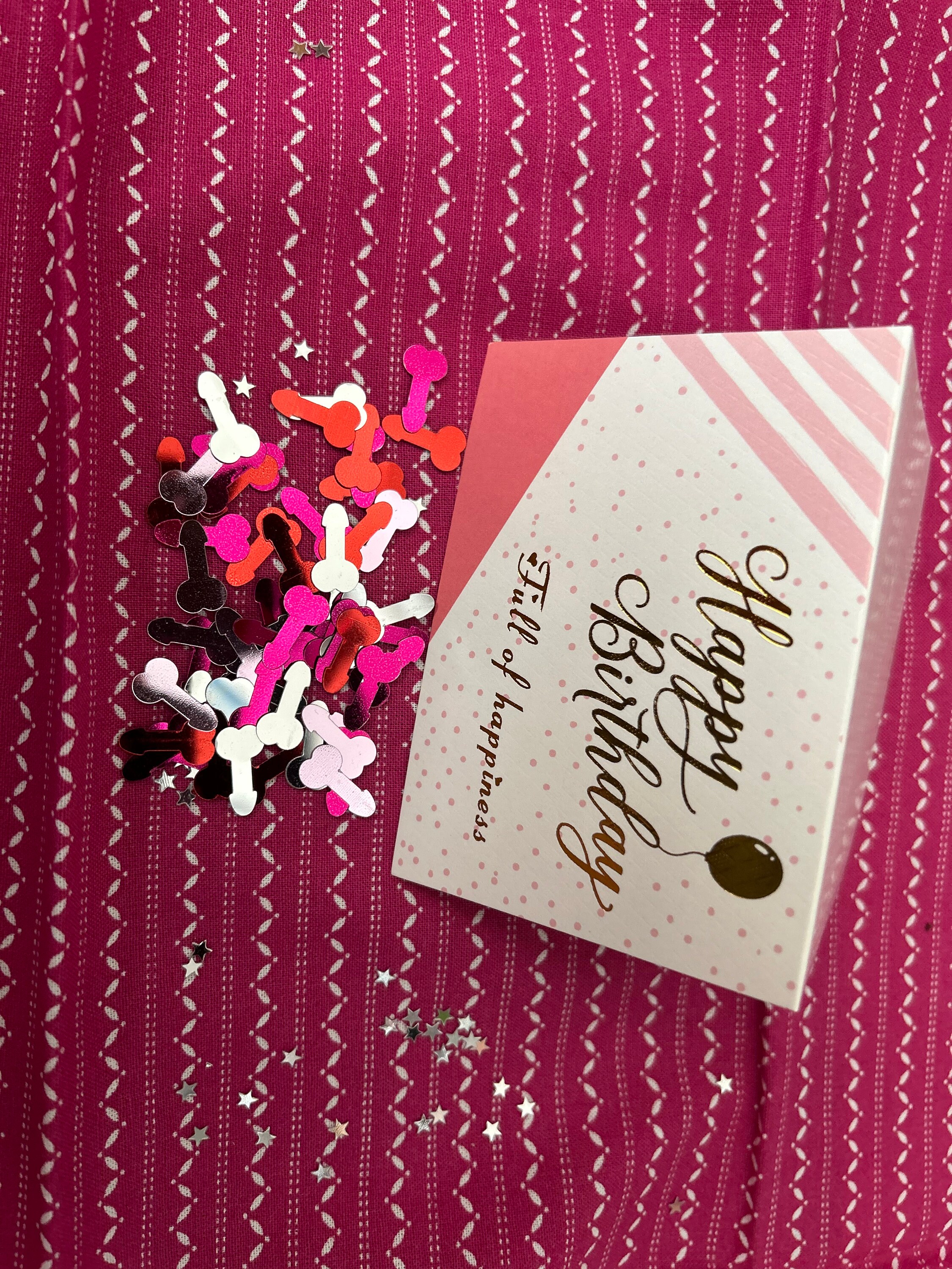 Glitter Bomb Cards Joke Prank Birthday Card. - Etsy