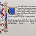 Custom Medieval Scroll With Calligraphy and Illumination - Etsy