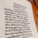 Custom Medieval Scroll With Calligraphy and Illumination - Etsy