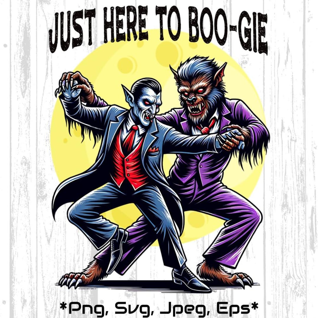 Monster Mash Png Svg, Spooky Season Png Svg, Dancing Skeleton Halloween ...