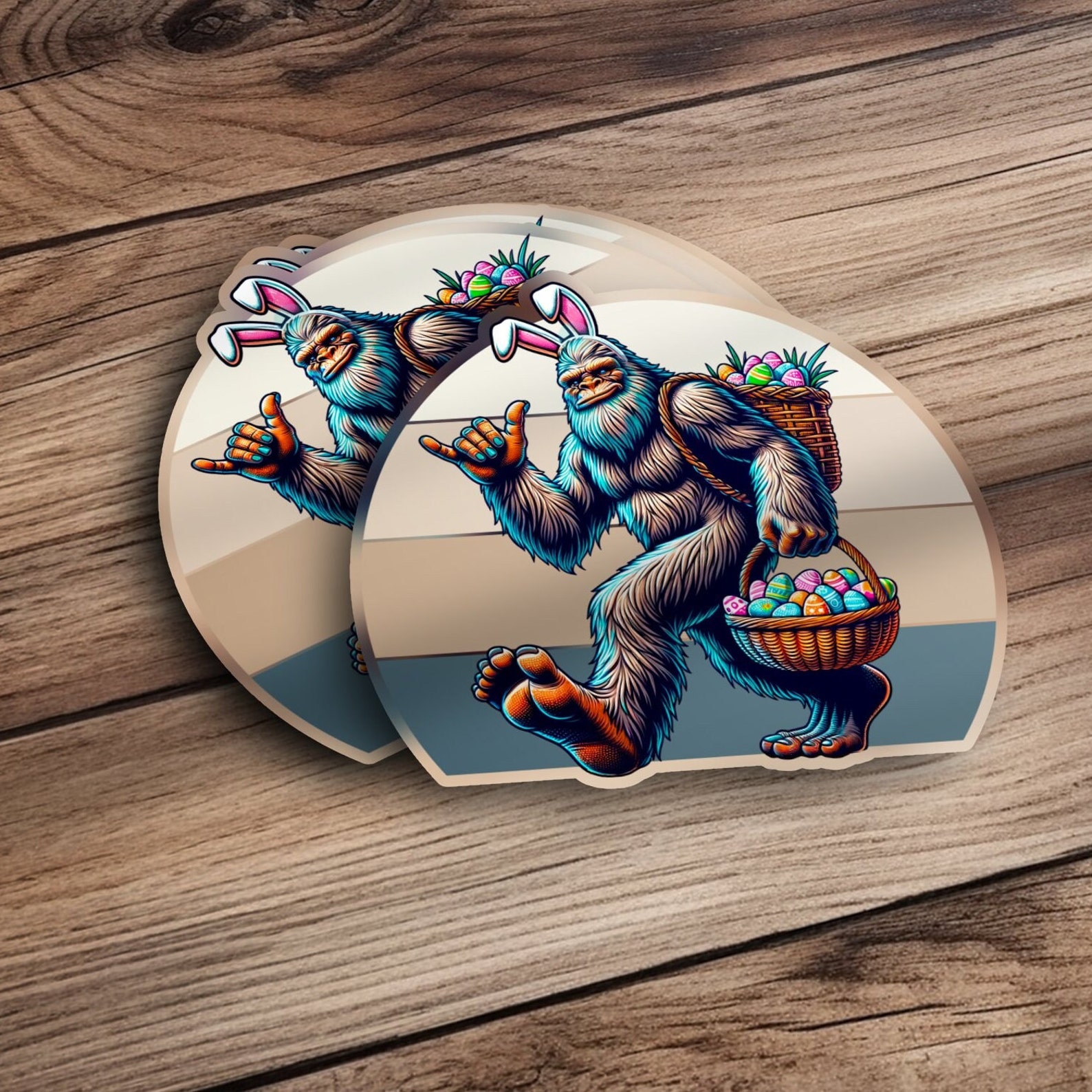 Easter Bigfoot Bunny PNG, Sasquatch Clipart (digital Download) - Etsy