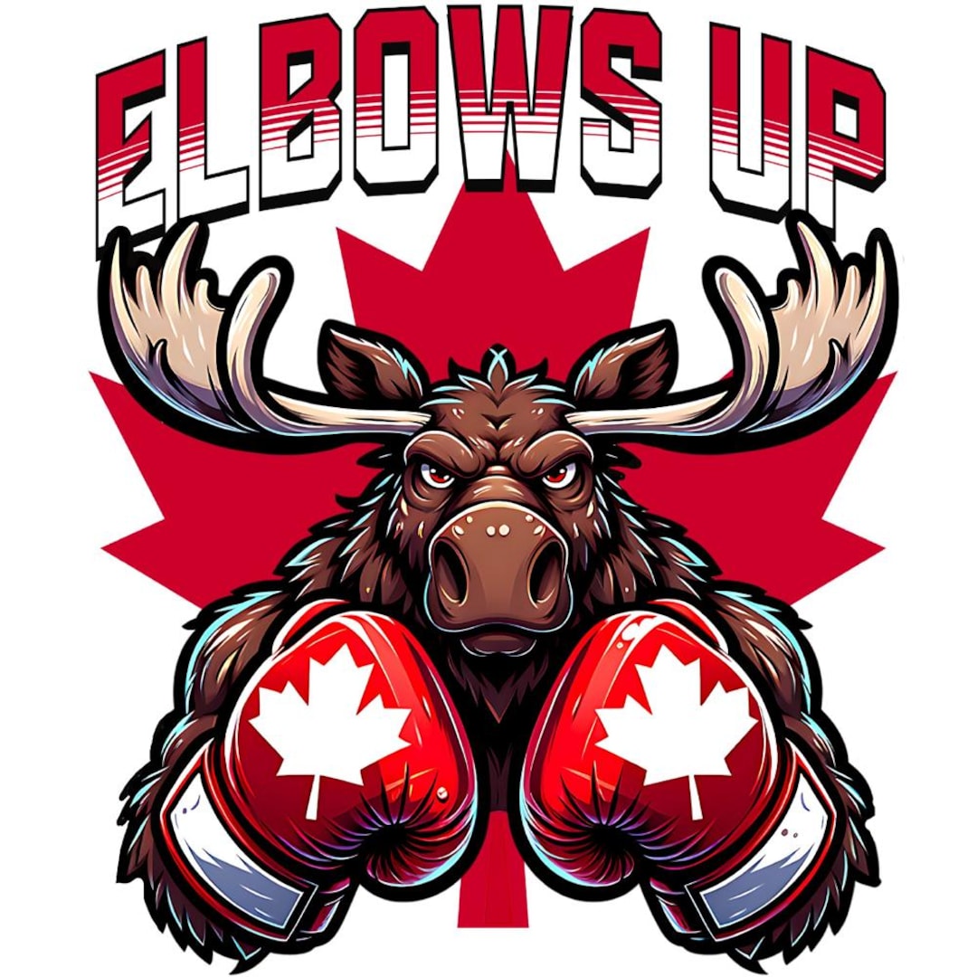 Canadian Elbows up PNG, Anti Tariffs Graphic Design Clipart for ...