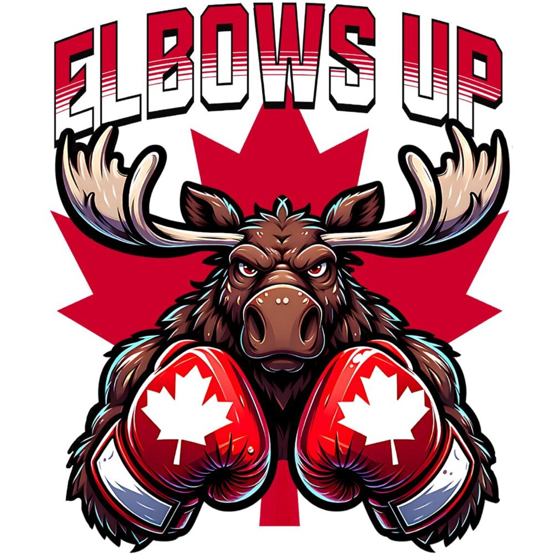Canadian Elbows up PNG, Anti Tariffs Graphic Design Clipart for ...