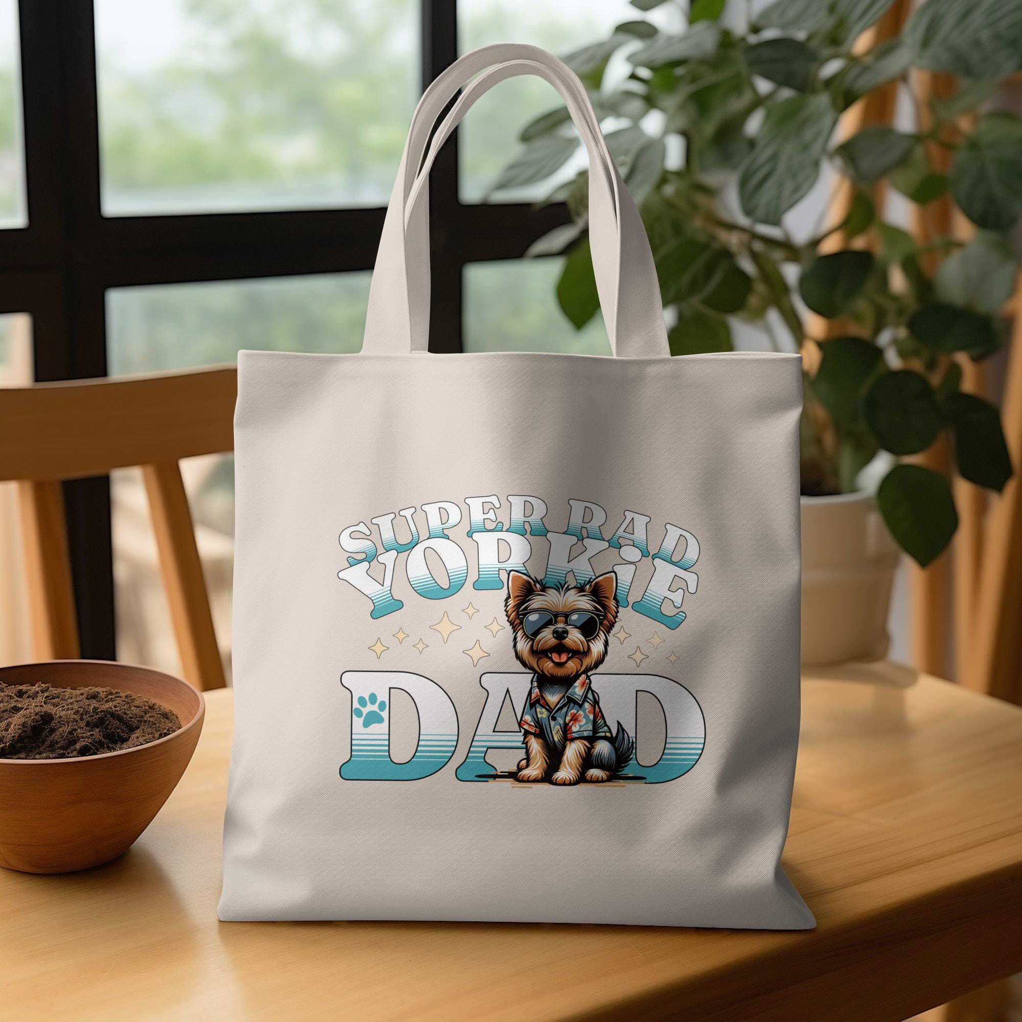 Dad Dog PNG, Super Rad Yorkie Dad Png,best Dog Dad Ever Gift, Father's ...