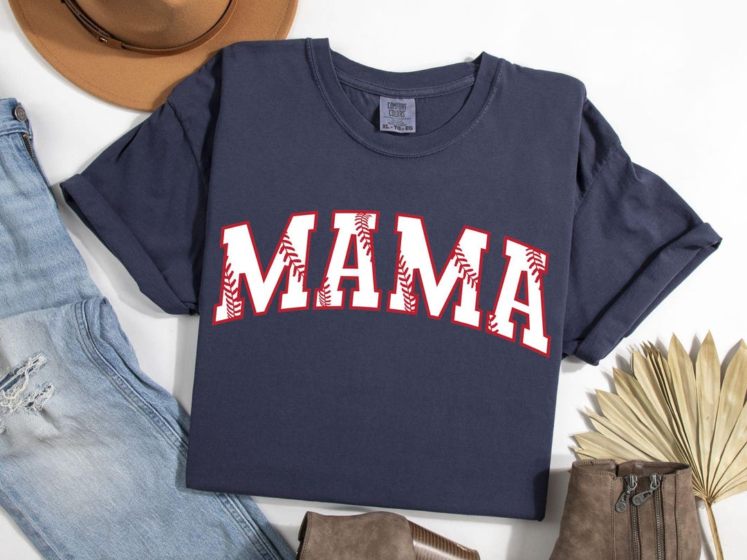 Baseball Mama Shirt, Comfort Colors Baseball Mom Shirt, Rookie of the ...