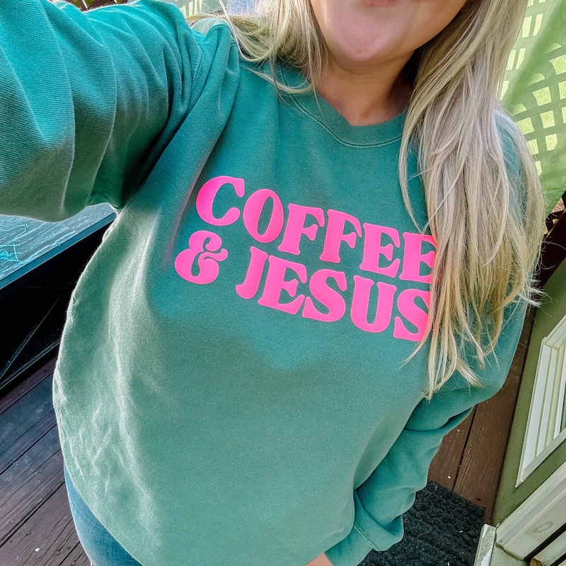 Coffee and Jesus - Etsy