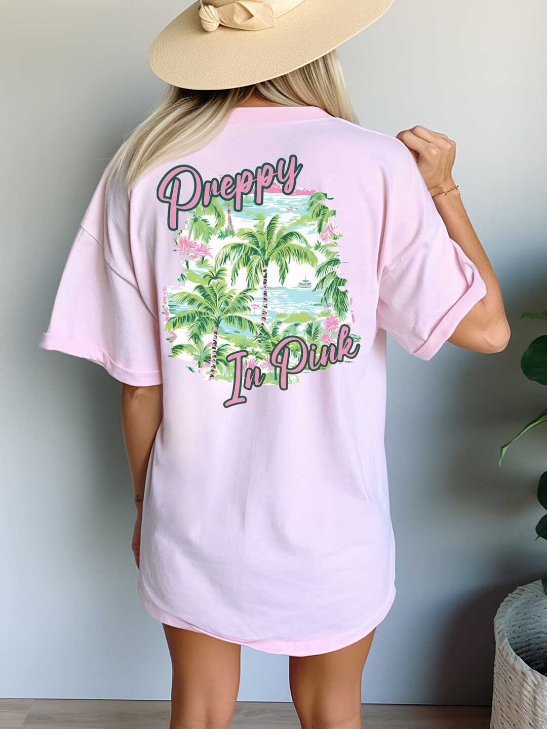 Preppy Beach Shirt Ocean Inspired Style Coconut Girl Preppy Clothes ...
