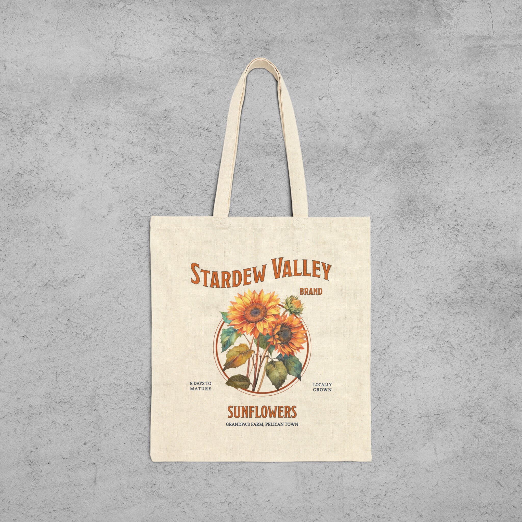 Stardew Valley Tote Bag Sunflower Tote Trendy Gift for Cozy Gamer Vibes ...