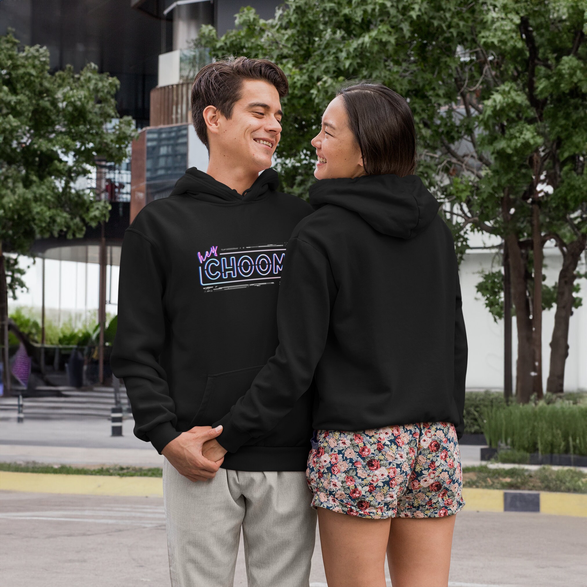 Cyberpunk 2077 Hey Choom Unisex Hoodie, Neon Style, Cyberpunk ...