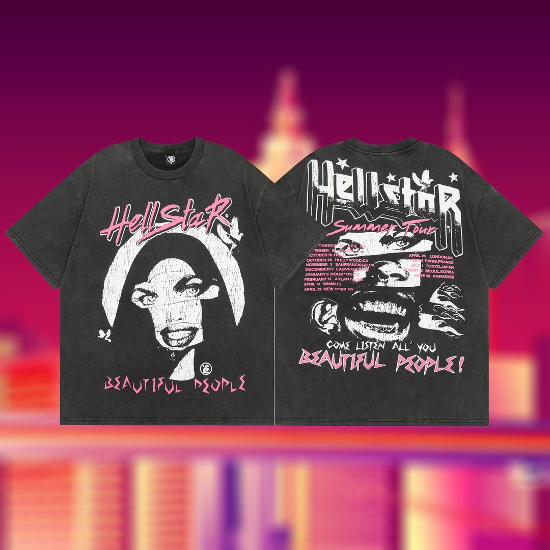 Hellstar Tee ,hellstar Logo T-shirts - Etsy
