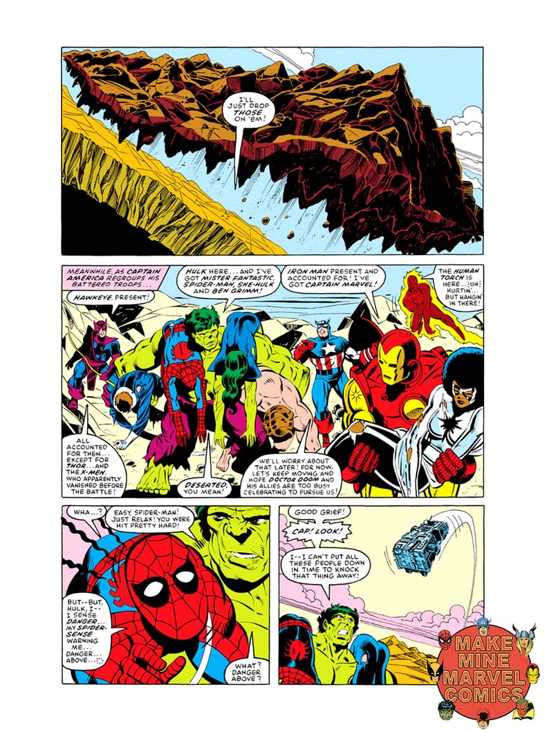 Secret Wars Digital Comics Marvel PDF & CBR Superheroes Vintage Retro ...