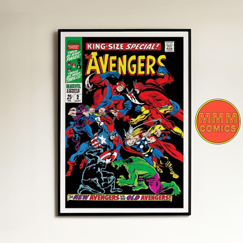 Avenger Print - Etsy
