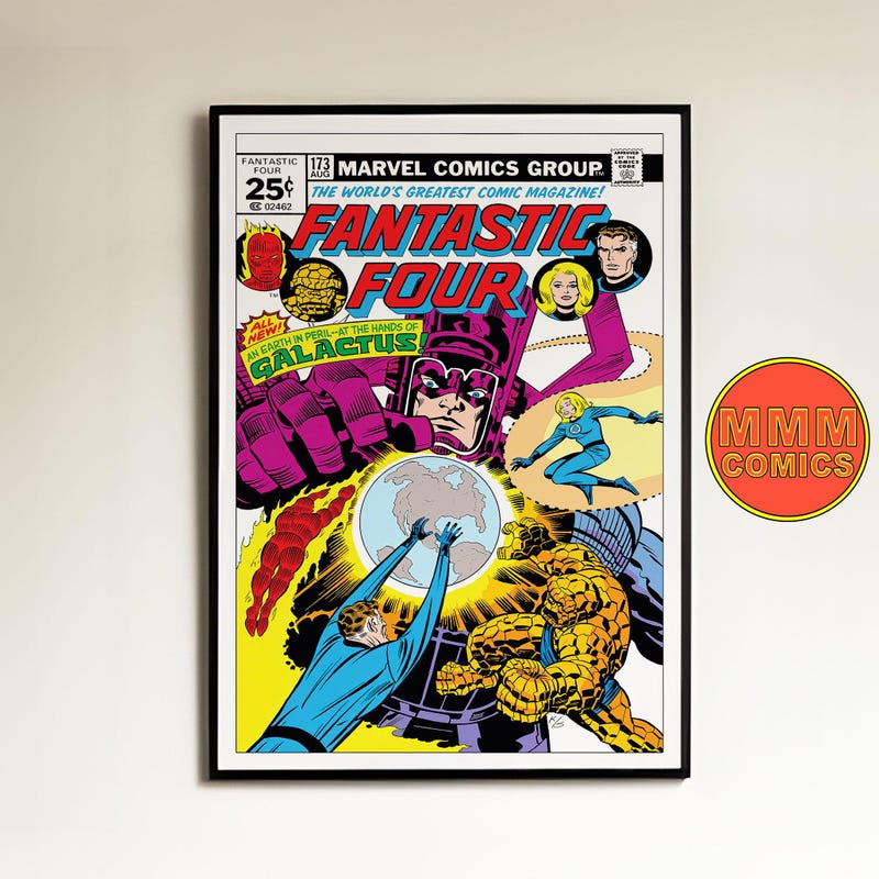 Fantastic Four Poster - Etsy