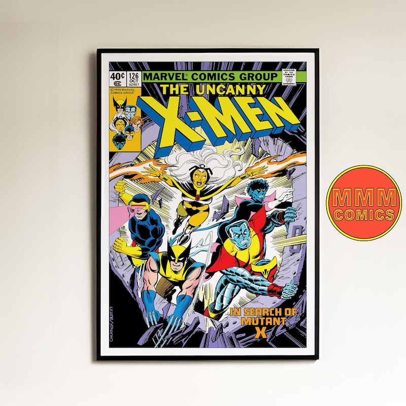 X Men Vs Juggernaut Cover - Etsy Canada