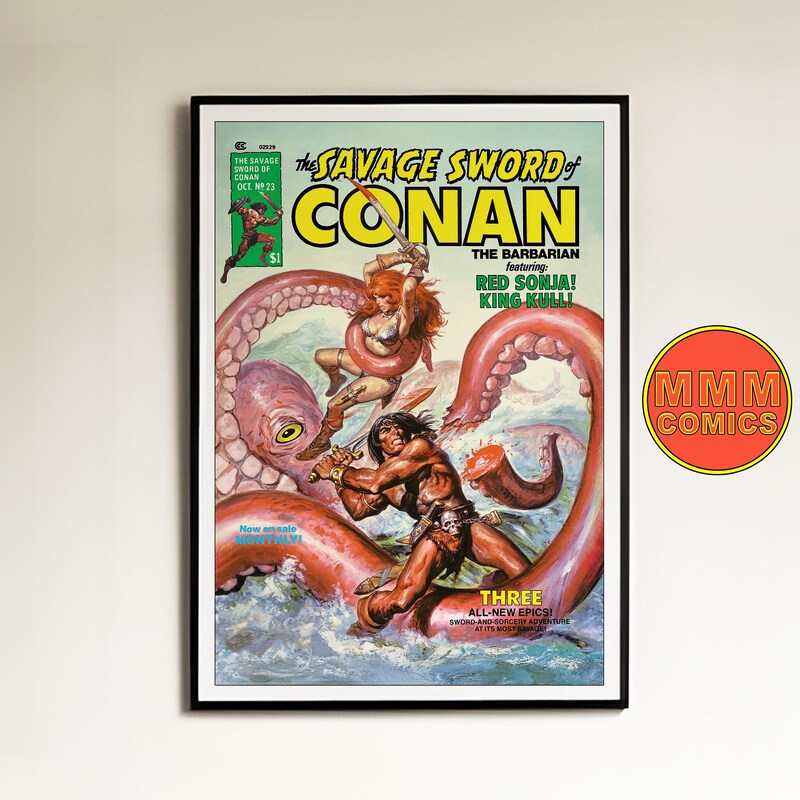 Conan Savage Posters - Etsy