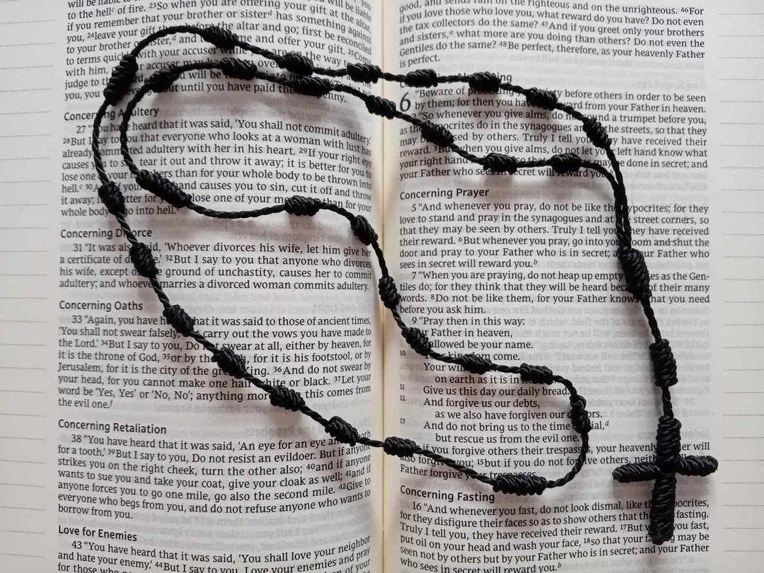 Hand Knotted Anglican Rosary, Prayer Rope - Etsy