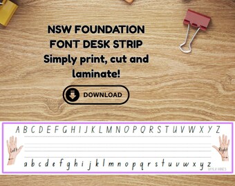 A-Z Alphabet Handwriting Practice Sheets NSW ACT Australia Foundation ...