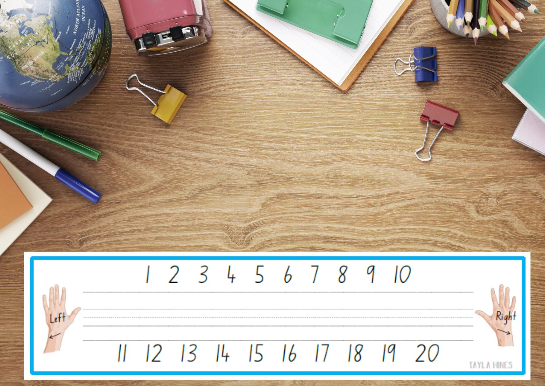 NSW Foundation Font Number Line, Letter Line, Handwriting Practice ...