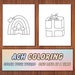 Bold & Easy Coloring Book | Easy Coloring Pages, Cute Printable, Large ...