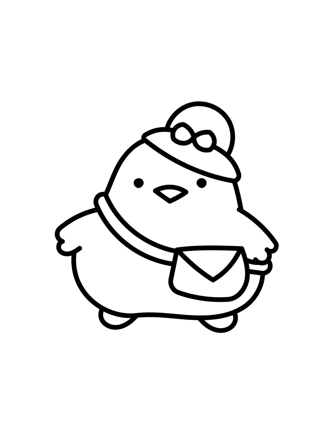 Bold & Easy Coloring Book Easy Coloring Pages, Cute Printable, Large ...