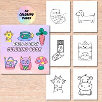 Unique Patterns Coloring Book Geometric Coloring Page, Floral Printable ...