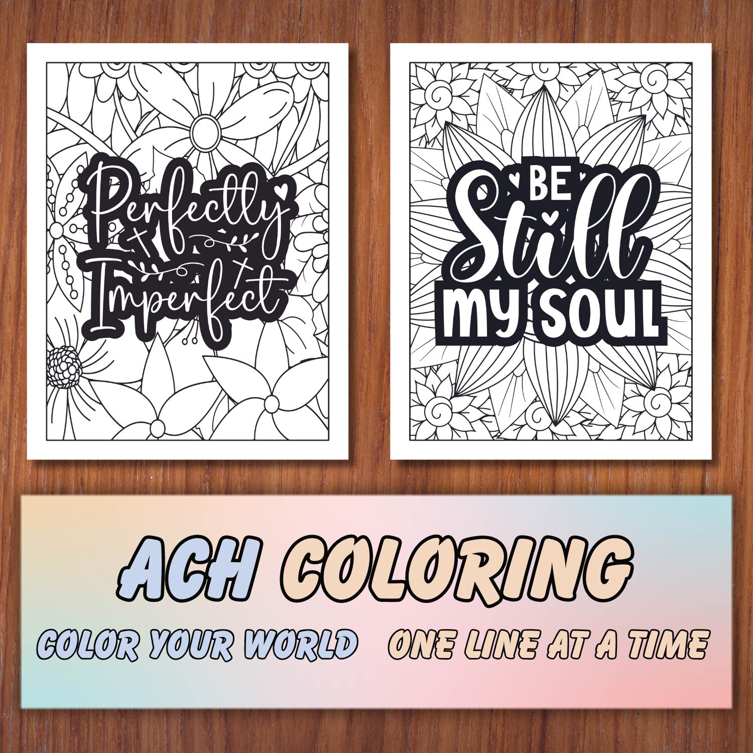 Christian Quotes Coloring Book: 100 Bible Verse Pages (digital Download ...