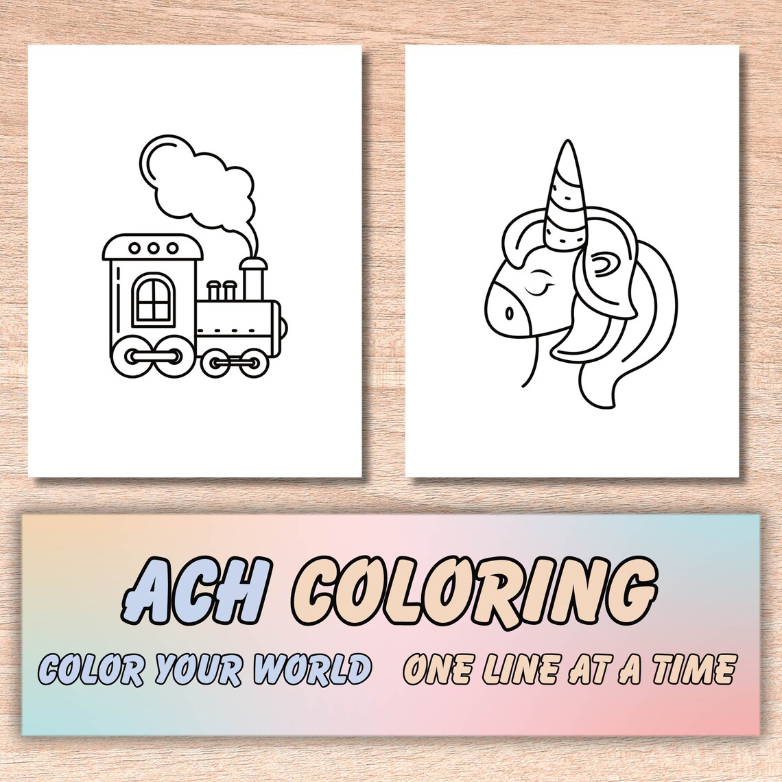 Bold & Easy Coloring Book Easy Coloring Pages, Cute Printable, Large ...