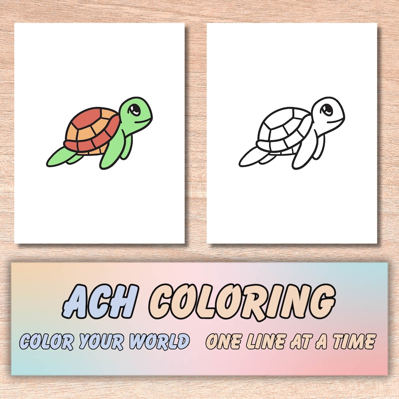 Ocean Animals Coloring Book: 50 Bold & Easy Sea Creature Pages (digital ...