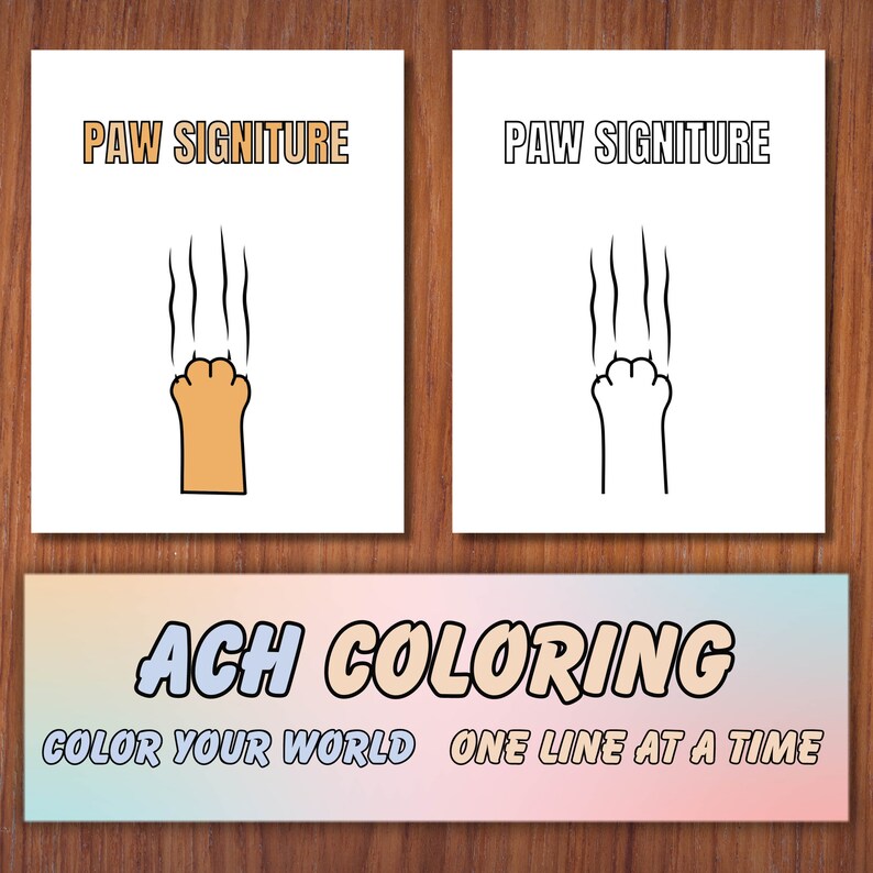 Catitude Coloring Book | 50 Cute Cat Pages (PDF Pattern) - Etsy