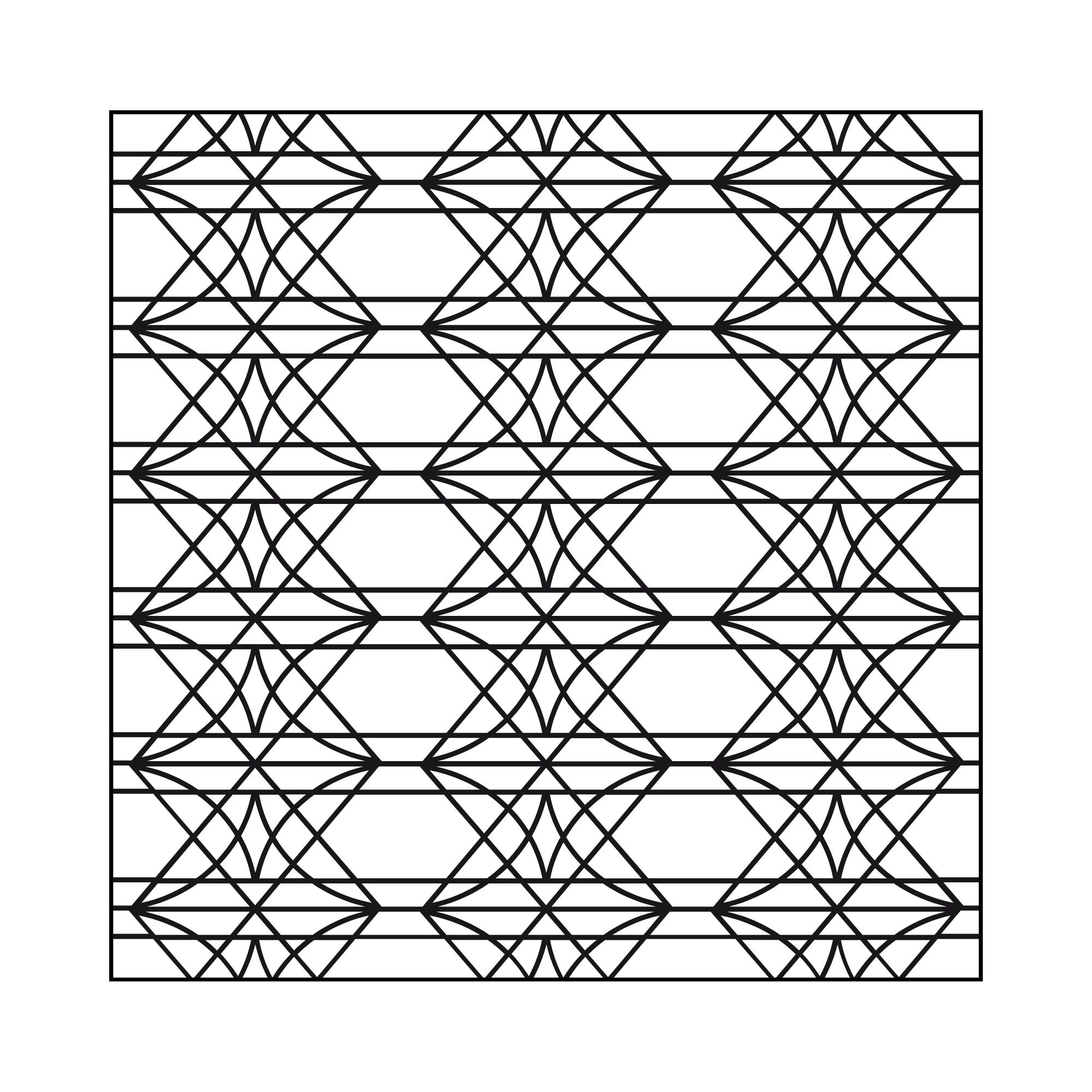 Mindful Patterns Coloring Book Geometric Coloring Page, Floral ...