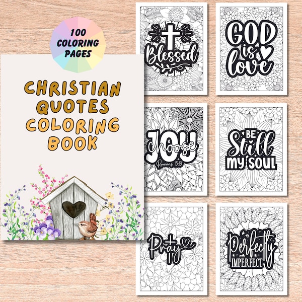 Christian Coloring - Etsy