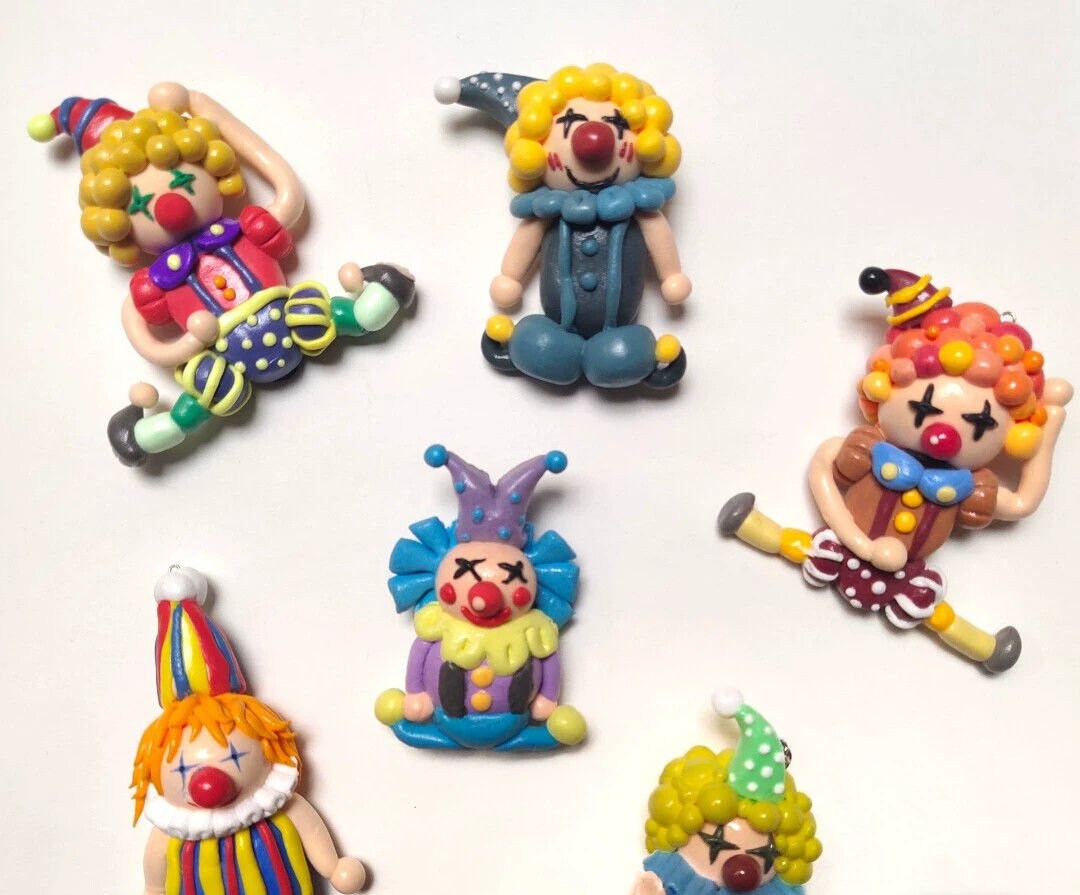 Ultralight Clay Clown Series - Etsy