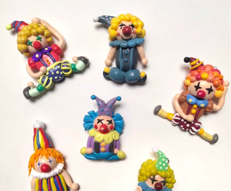 Ultralight Clay Clown Series - Etsy