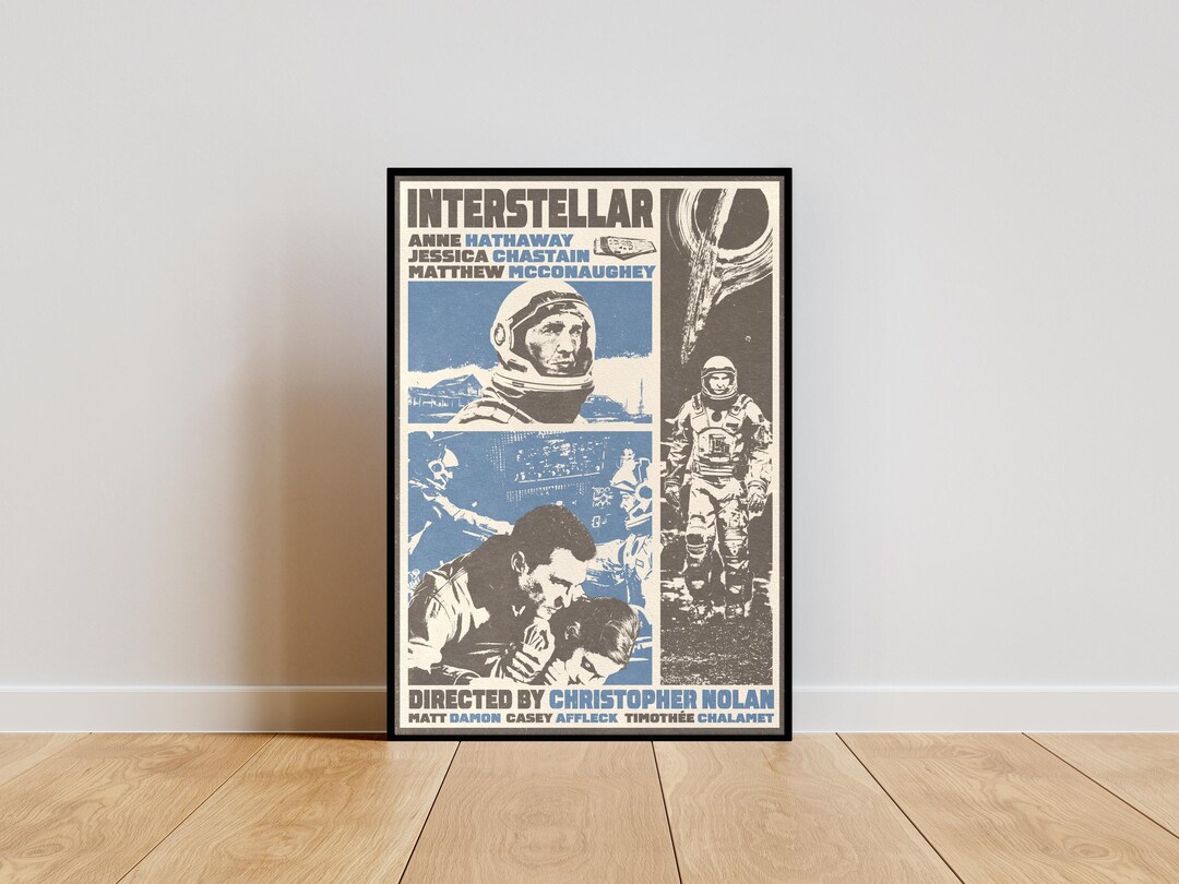 Interstellar Poster- Interstellar Digital Poster- Interstellar Printable Poster- Interstellar ...