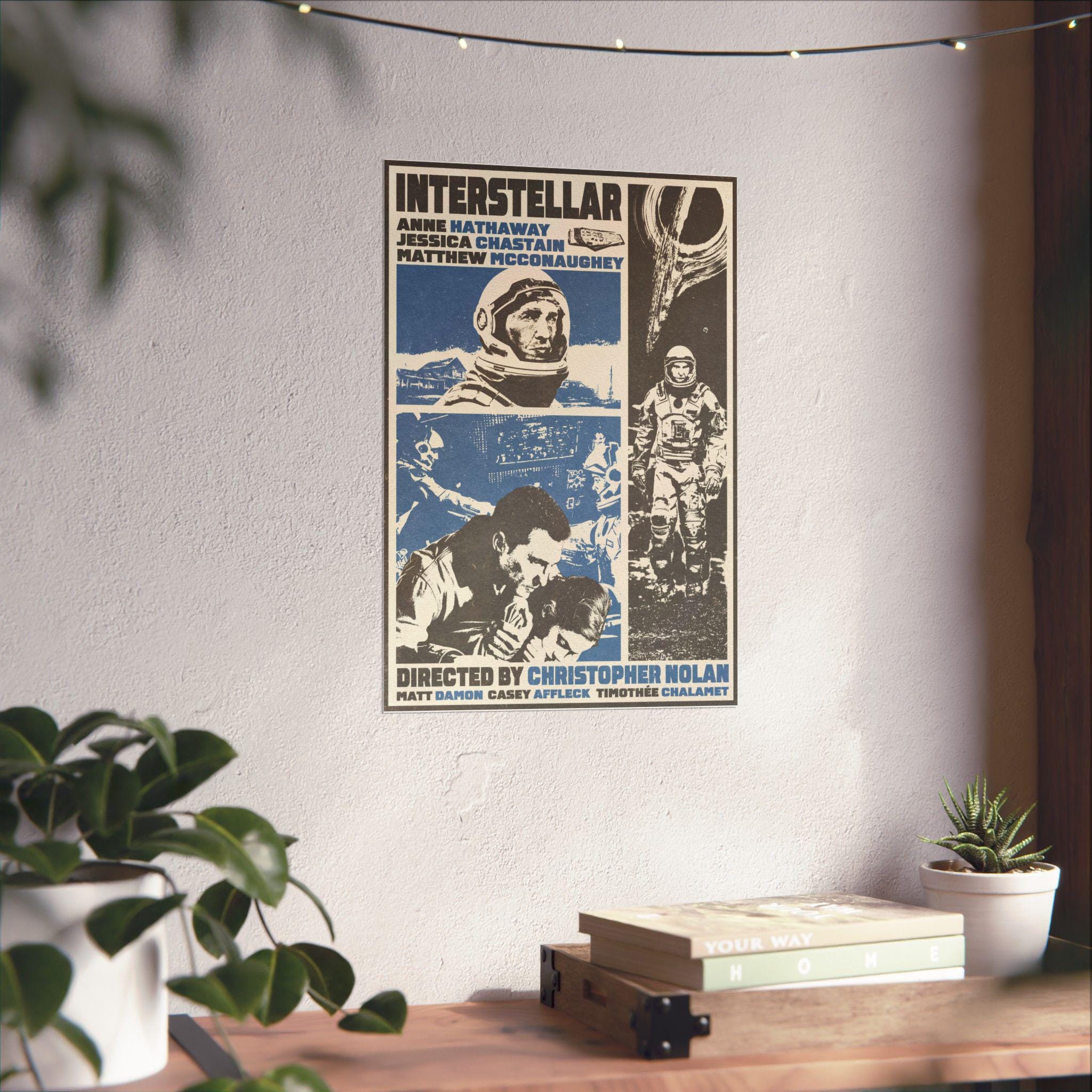 Interstellar Poster- Interstellar Digital Poster- Interstellar Printable Poster- Interstellar ...