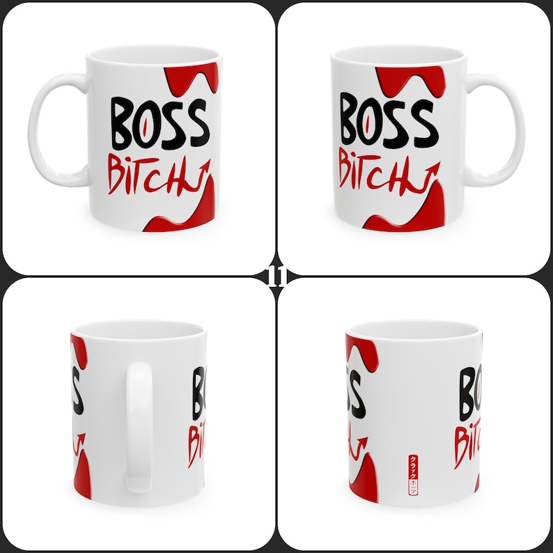 Boss Bitch Blitzo's Coffee Mug / Helluva Boss Gift Fan Sarcastic Funny ...