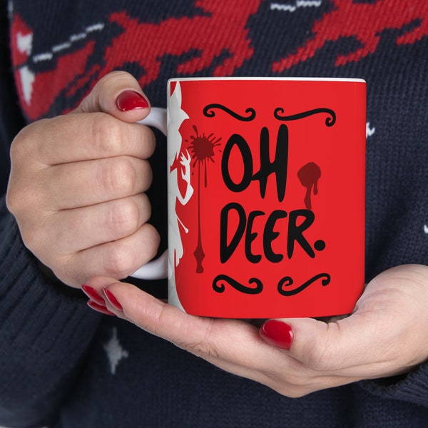 Oh Deer Alastor Mug - Etsy