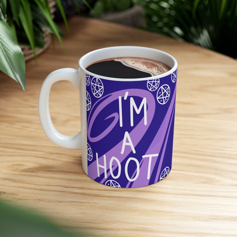 I'M A HOOT Stolas Coffee Mug / Helluva Boss Mug Gift Fan Blitzo ...