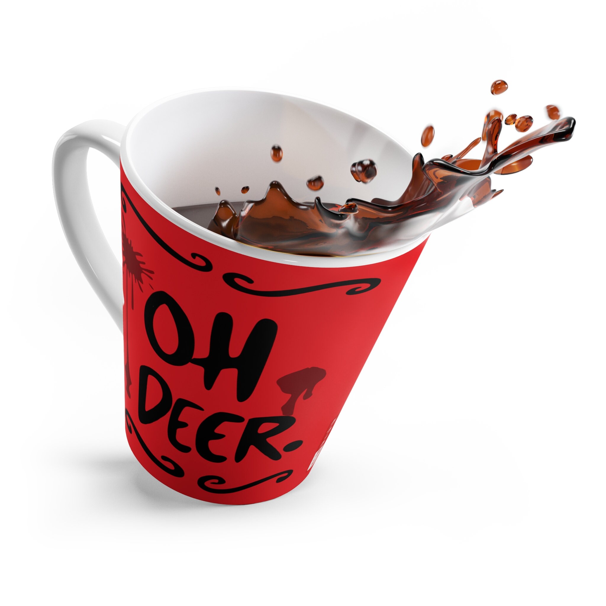 OH DEER Alastor's Coffee Mug Hazbin Hotel Fan Inspired Alastor Cup ...